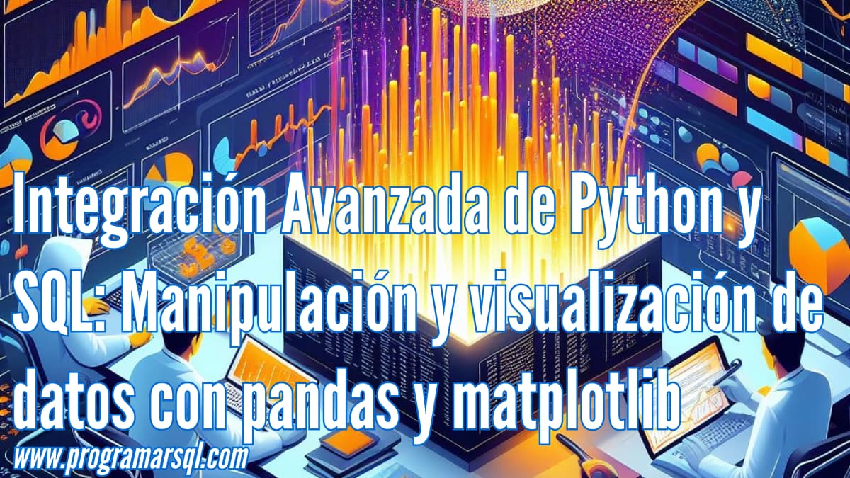 Integración avanzada de Python y SQL: Manipulación y visualización de datos con pandas y ...